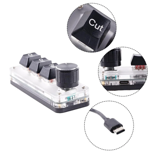 MINI KEYPAD WIRELESS Mechanical Keyboard Macro Knob 3 Keys CustZ5 $17. ... MINI KEYPAD WIRELESS Mechanical Keyboard Macro Knob 3 Keys CustZ5 $17. ...