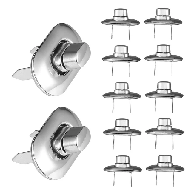 DIY CRAFT LOCKS Handbags Clasps Purse Closure Turn Twist Fastener £6.99 ...