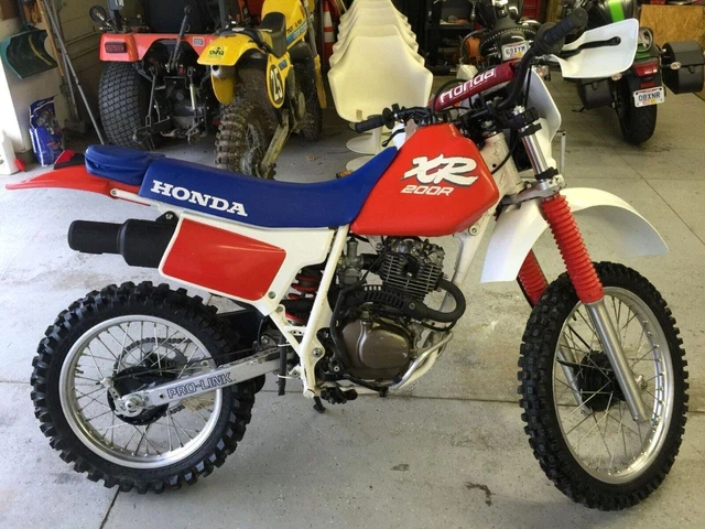 MOTORCYCLE SEAT COVER fits HONDA XR200R XR 200 R 1988 in BLUE £39.99 ...