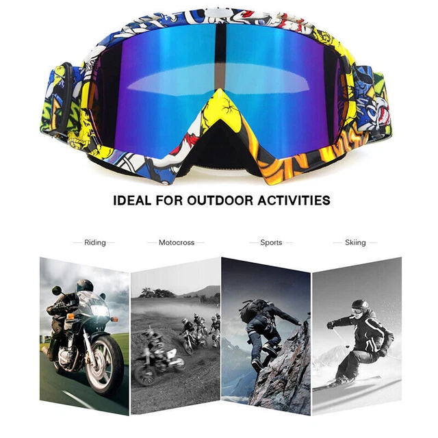 DG Eyewear Women's Sunglasses Motorcycle Motocross Race Goggles Moto ...