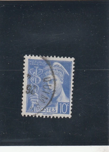 L6717 FRANCE TIMBRE N° Y&T 407 de 1938-41 " Type Mercure " Oblitéré EUR ...