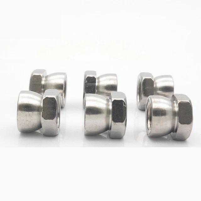 VANDAL TAMPER PROOF Security Anti Theft Shear Nuts A2 Stainless Steel ...