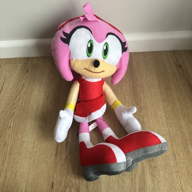 SONIC THE HEDGEHOG - Large Amy Rose Plush - 45cm - Sega Official ...