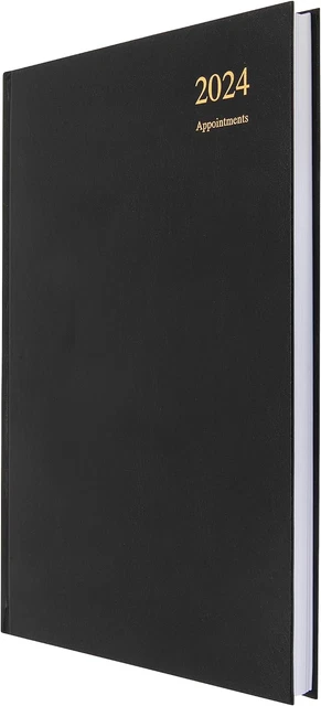 ESSENTIAL A4 DIARY 2024 Daily Planner - 2024 Page a Day Diary Journal ...