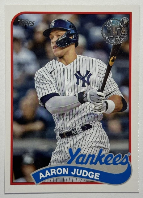 2024 TOPPS SERIES 1 Aaron Judge 35th Anniversary #89B-31 Yankees de New ...