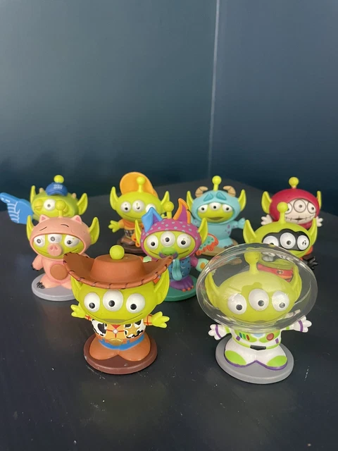 DISNEY STORE ALIEN Remix Deluxe 9 Piece Figurine Playset Toy Story £29. ...