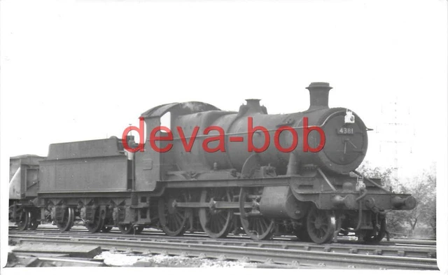 RAILWAY PHOTO GWR 43xx 4381 Great Western 2-6-0 Loco £3.75 - PicClick UK