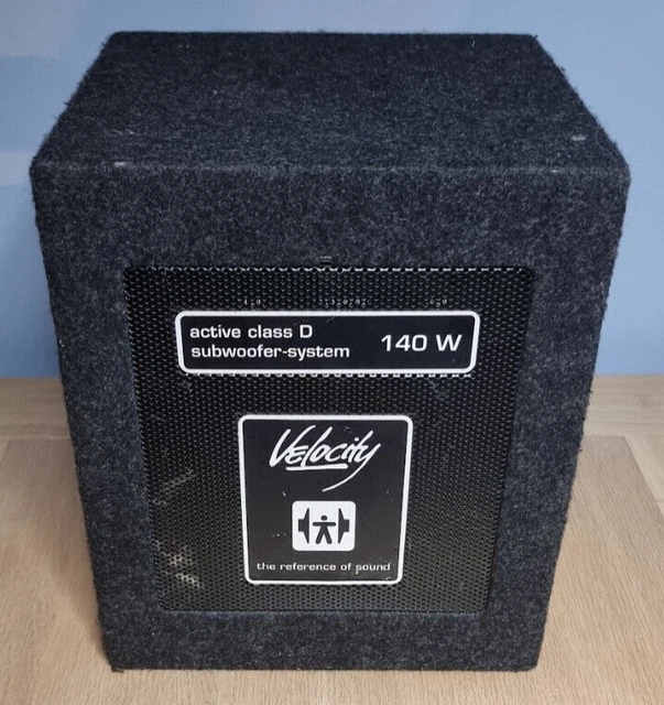 VELOCITY ACTIVE CLASS D Sub Subwoofer / Bass Box 140w £25.00 - PicClick UK VELOCITY ACTIVE CLASS D Sub Subwoofer / Bass Box 140w £25.00 - PicClick UK