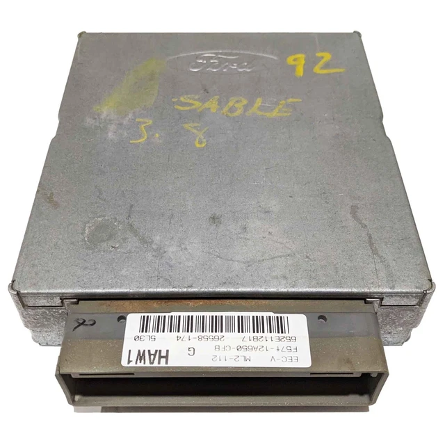 OEM ENGINE CONTROL Module ECU Ford Ranger 2.3L L4 Gas 1996 / F57F ...
