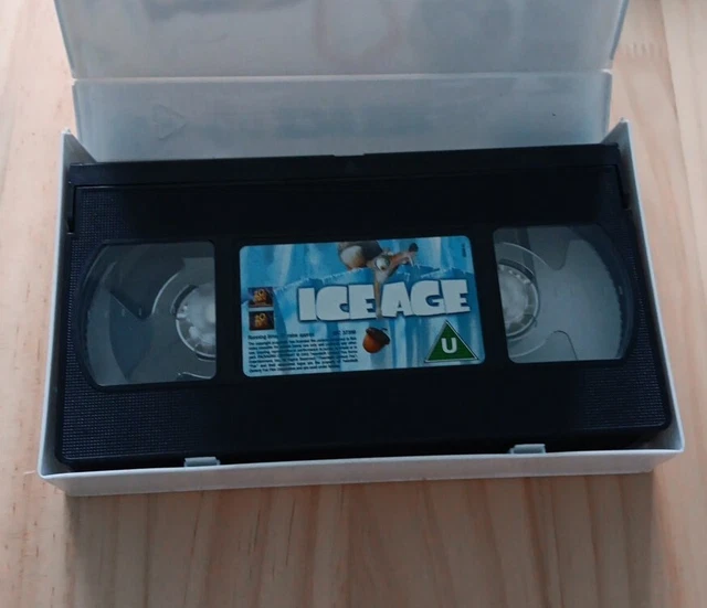 ICE AGE VHS 2002 Kids Cartoon Movie Video Scrat Gone Nutty Children ...