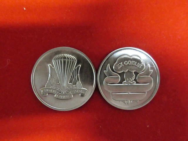 CANADIAN AIRBORNE REGIMENT Replacement Challenge Coin $25.00 - PicClick CA