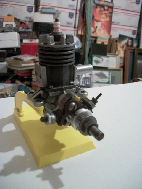VINTAGE AERO GHQ Two Stroke Spark Ignition Model Engine with Stand U.S ...