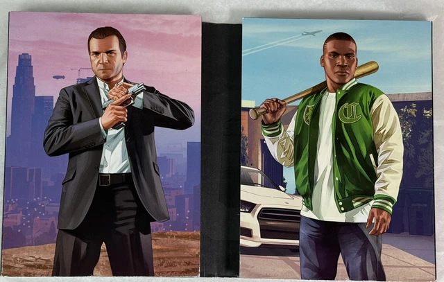 GRAND THEFT AUTO V GTA 5 PC DVD-ROM 7-Disc Set (Like New Disc) Complete ...
