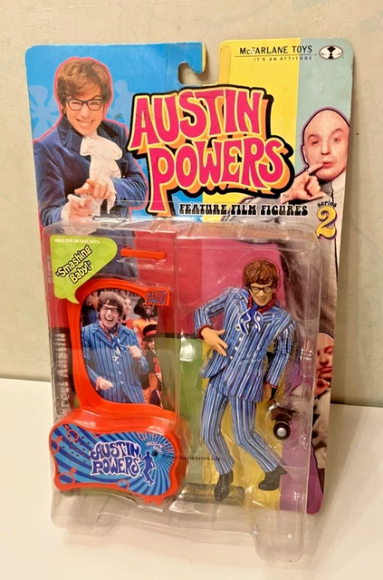 FIGURINE AUSTIN POWERS smashing McFarlane toys vintage cinéma 1999 ...