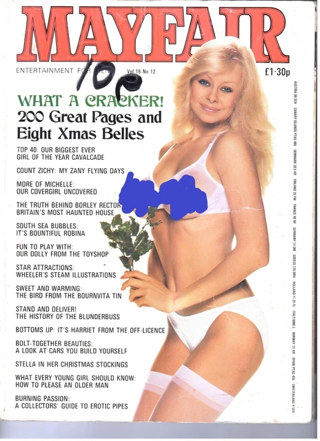 VINTAGE MAYFAIR MAGAZINE Vol 16 no 12. 200-page Bumper Xmas Edition £16.32 - PicClick UK