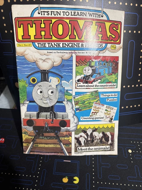 VINTAGE THOMAS THE Tank Engine & Friends Magazine Comic Rare No 1 ...