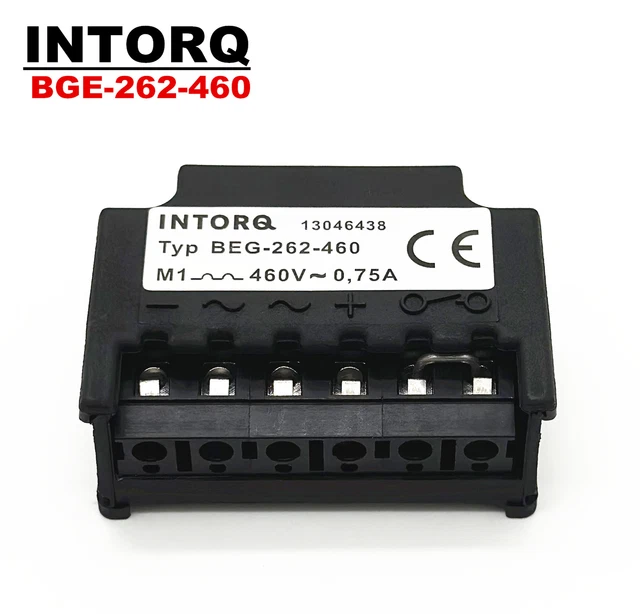 INTORQ TYP BEG-261-460 half-wave rectifier module brake rectifier ...