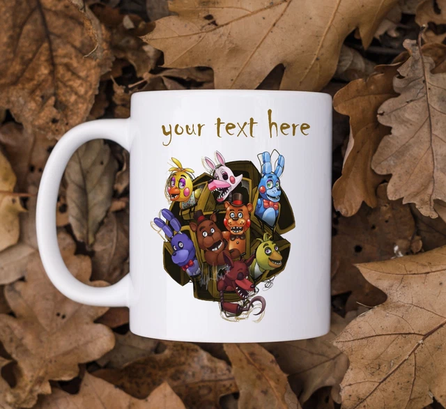 FIVE NIGHTS at Freddy s (FNAF) personalised ceramic mug £7.50 - PicClick UK