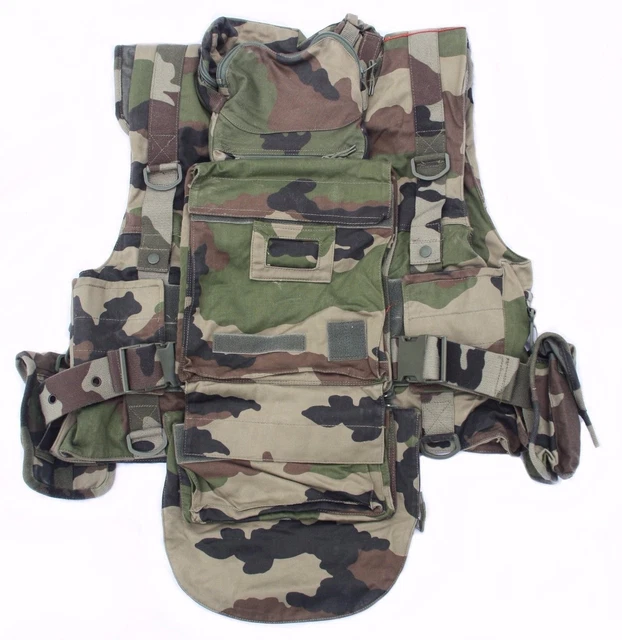 FRENCH ARMY / Foreign Legion Body Armour / Bullet proof vest cover CCE ...