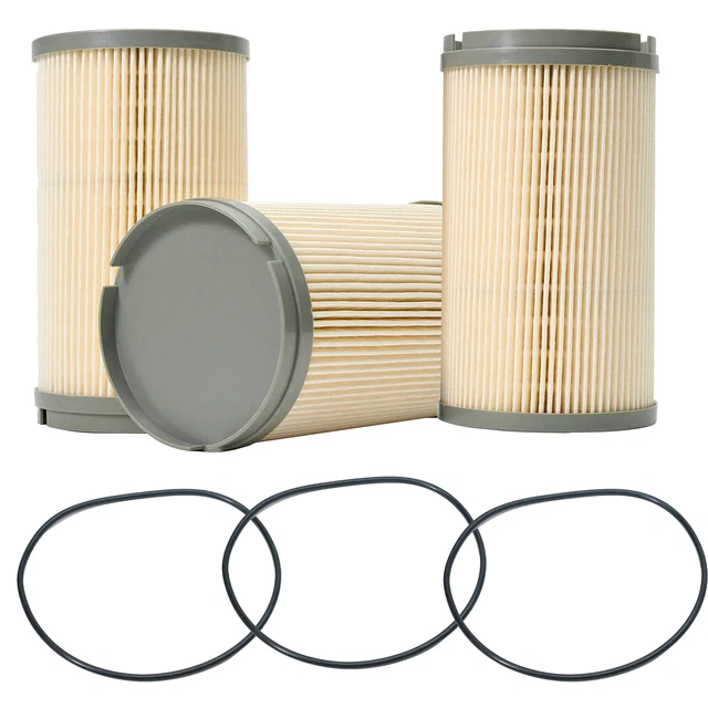 3X FUEL FILTER K37-1029 K37-1012 K37-1011 for Paccar Peterbilt Kenworth ...