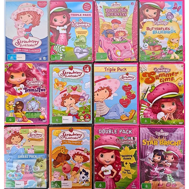 STRAWBERRY SHORTCAKE CARTOON DVD Collection - 27 Discs - Region 4 - New ...