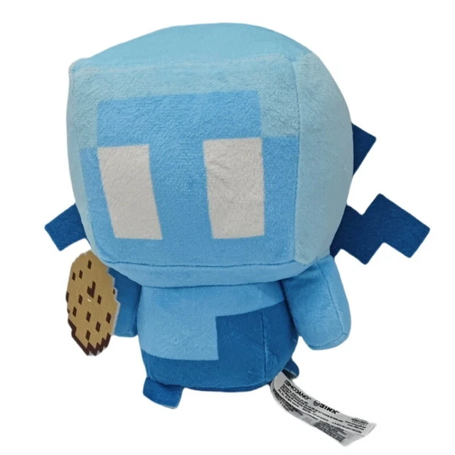 18CM MURMUR MINECRAFT Blue Plush Stuffed Animal Cartoon Doll Soft Toy ...