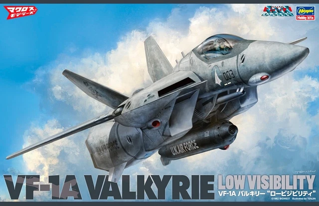 HASEGAWA 65871 MACROSS VF-1A Valkyrie "VF-2 Low Visibility" 1/48 EUR 57 ...
