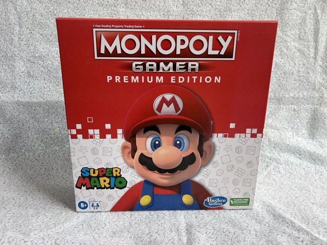 HASBRO GAMING - Super Mario Monopoly Gamer Premium Edition Board Game ...