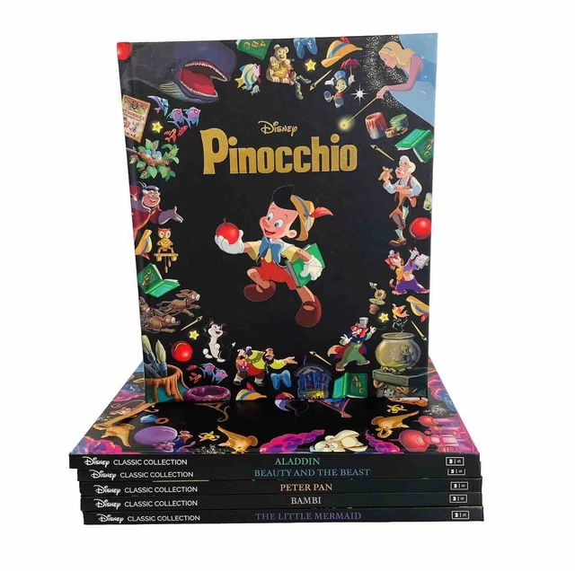 DISNEY CLASSIC COLLECTION Pinocchio Peter Pan Bambi Aladdin Little ...