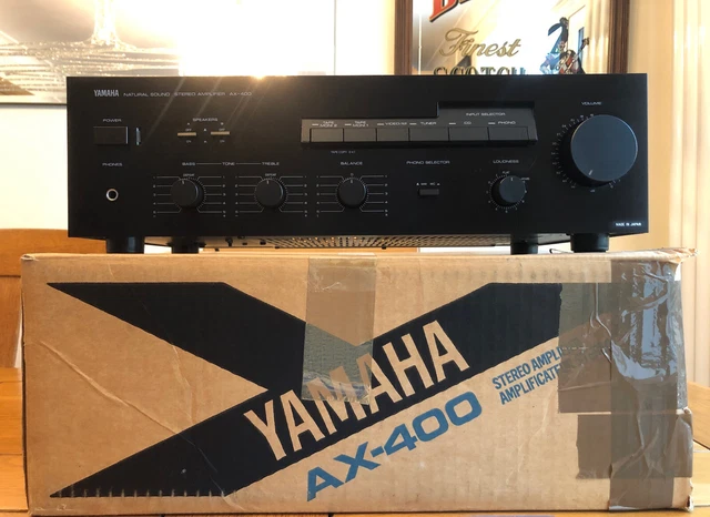 YAMAHA NATURAL SOUND AX-400 Stereo Amplifier with MM MC Phono ...