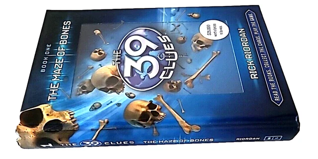 THE 39 CLUES H/C Book #1 The Maze Of Bones by Rick Riordan Brand New ...
