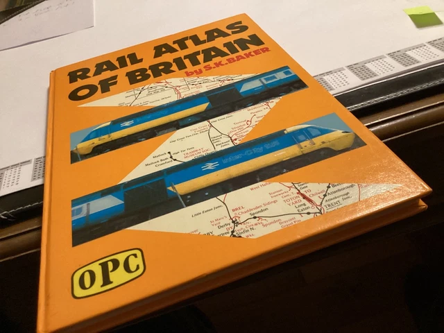 RAIL ATLAS OF Britain. Third Edition 1980. By S.k. Baker. £20.94 ...