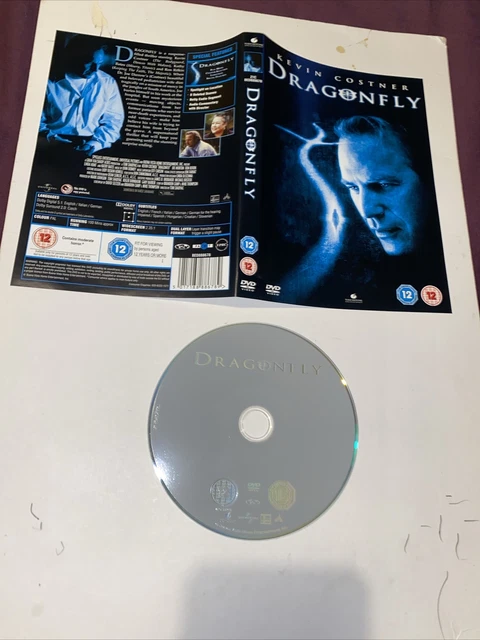DRAGONFLY [DVD] KEVIN Costner Artwork And Disc No Case EUR 3,23 ...