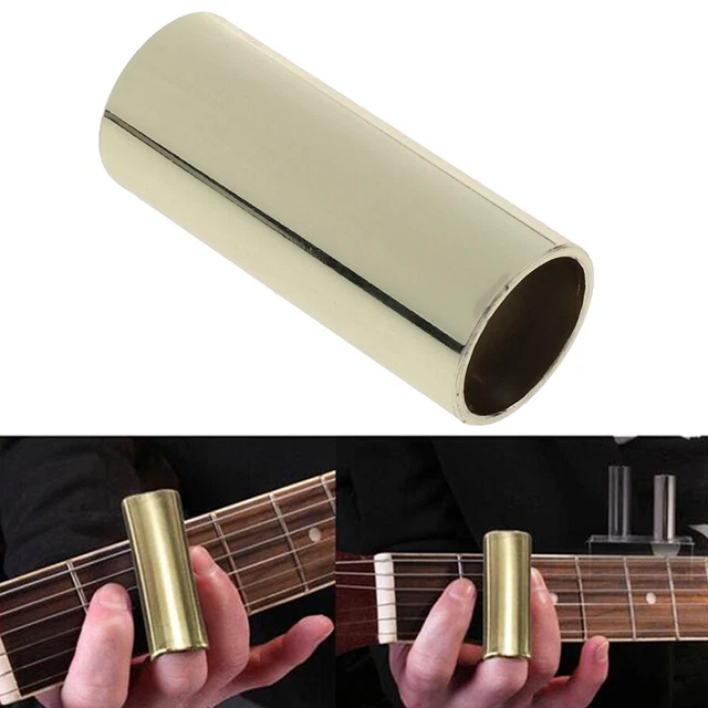 GUITAR SLIDE GUITAR String Finger Tube Slider for Guitar Bass Ukulele ...
