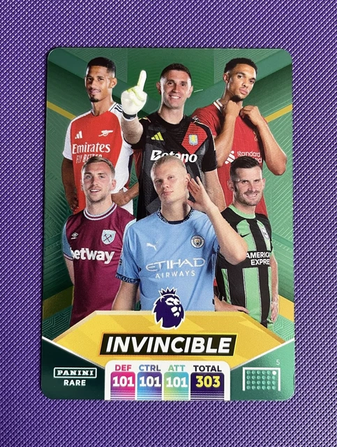 INVINCIBLE EMERALD GREEN Rare - 2025 Panini Adrenalyn Xl £10.00 ...