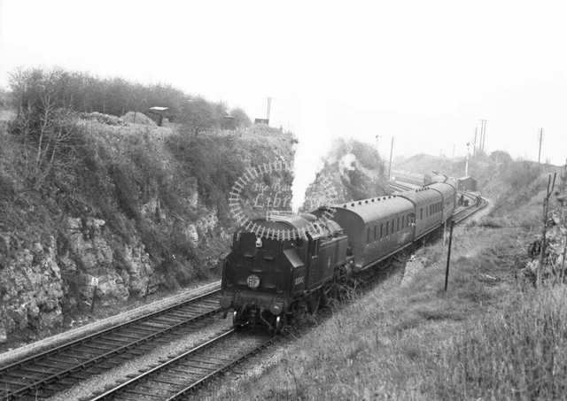 PHOTO BRITISH RAILWAYS Steam Locomotive 82042 at Biglis Jct on 23rd ...