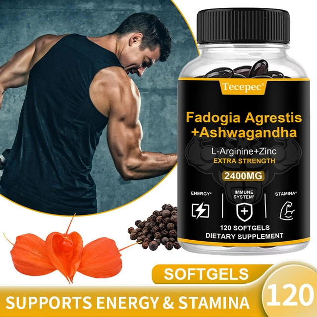 FADOGIA AGRESTIS +ASHWAGANDHA EXTRA STRENGTH capsules 2400MG STAMINA $7 ...