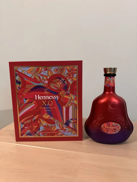 HENNESSEY XO EMPTY Bottle & Box 2025 Lunar New Year Collectible Art ...