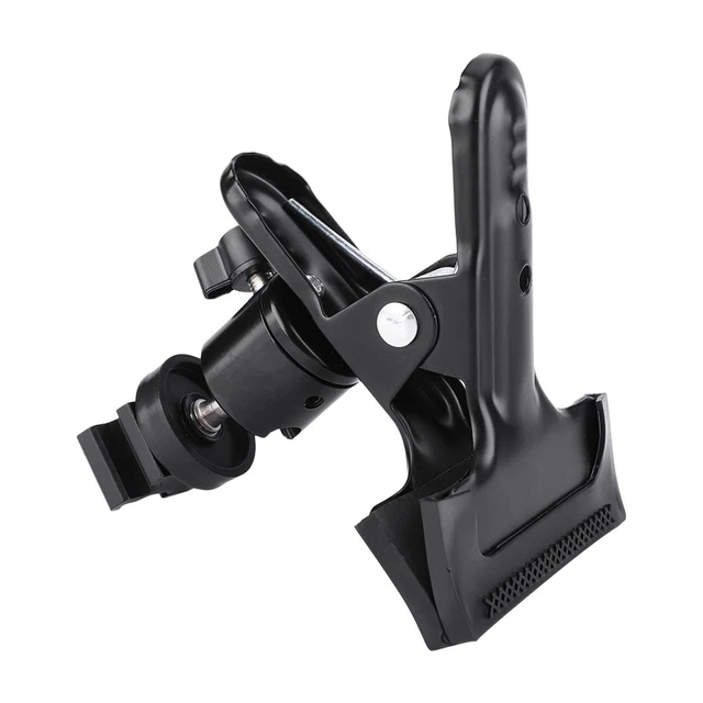 LIGHT STAND CLAMP Studio Backdrop Clamp 2 In 1 Design For Clip Backdrop ...