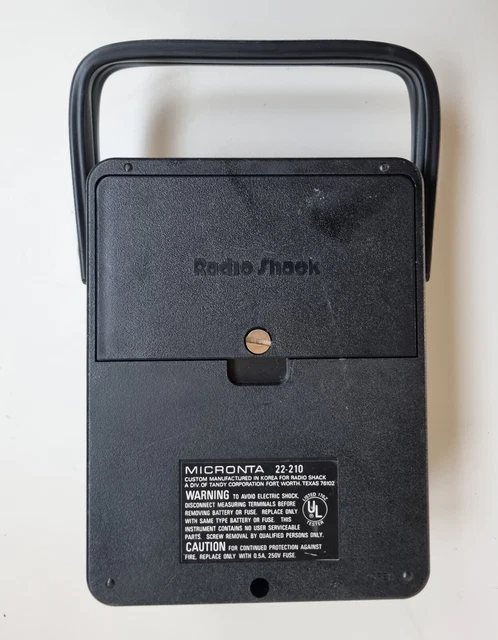 MICRONTA MULTIMETRO 22-210 Re X EUR 41,45 - PicClick IT