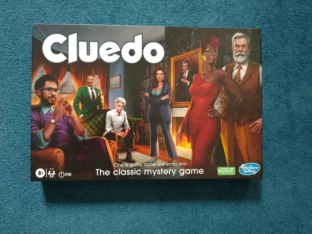 HASBRO GAMING CLUEDO Board Game, Reimagined Cluedo Game for 2-6 Players ...