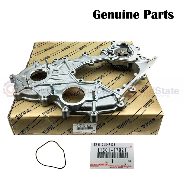 GENUINE LANDCRUISER 75 70 Series 1HZ Timing Gear Cover Case Oil Pump w ...