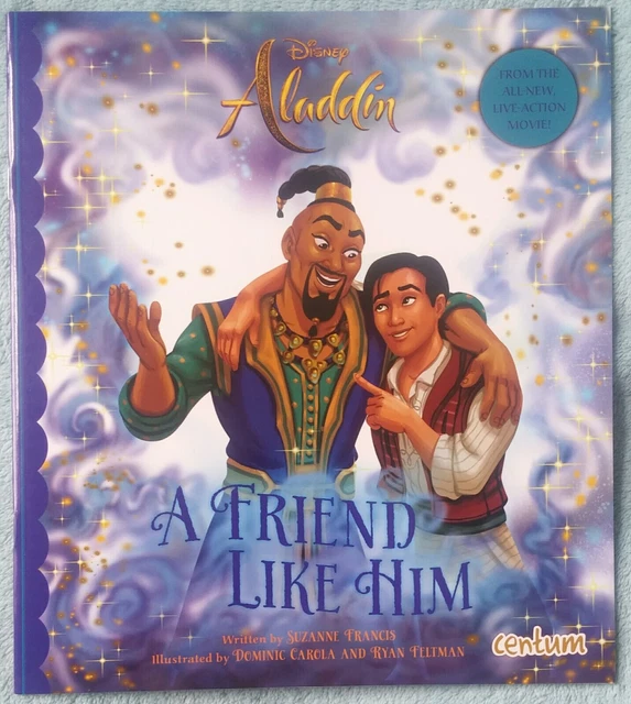 DISNEY ALADDIN A Friend Like Him Childrens Book Centum Books Brand New ...