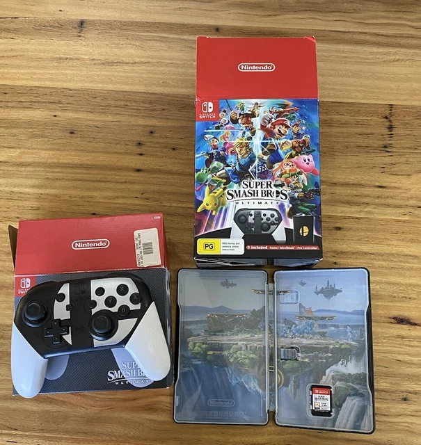 Super Smash Bros Ultimate Limited Edition Nintendo Switch W Controller