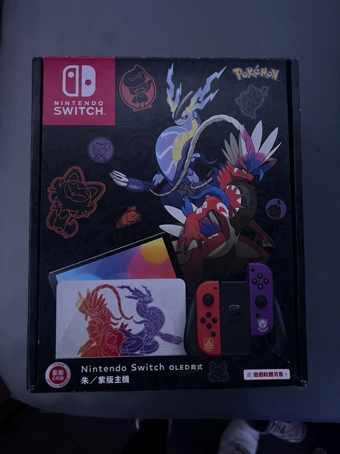 NINTENDO SWITCH (OLED Model) HEG-001 Pokémon Scarlet & Violet Edition ...
