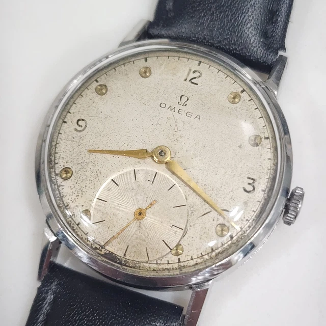 1943 OMEGA CAL. 30T2 Military WWII Men's 33mm Stainless Steel ...