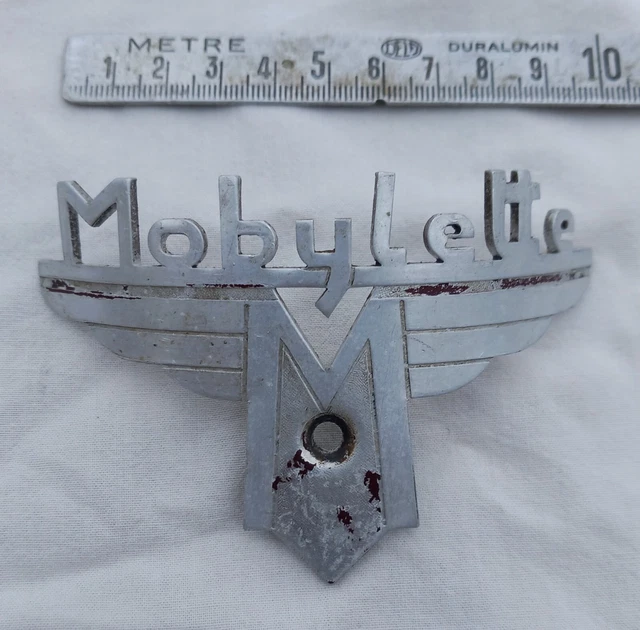 SIGLE LOGO MONOGRAMME reservoir Mobylette MOTOBECANE Av3 Av33 Ancien ...