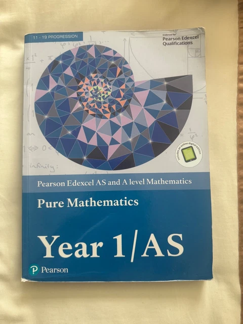 PEARSON EDEXCEL AS and A level Mathematics Pure Mathematics Year 1/AS ...