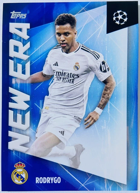 RODRYGO - REAL Madrid 2024-25 Topps Flagship Edition New Era #NE-22 EUR ...