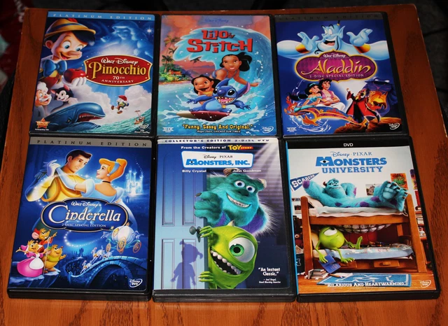 LARGE DISNEY DVD Lot Of 6 Movies.***See Below For Titles*** £22.97 ...